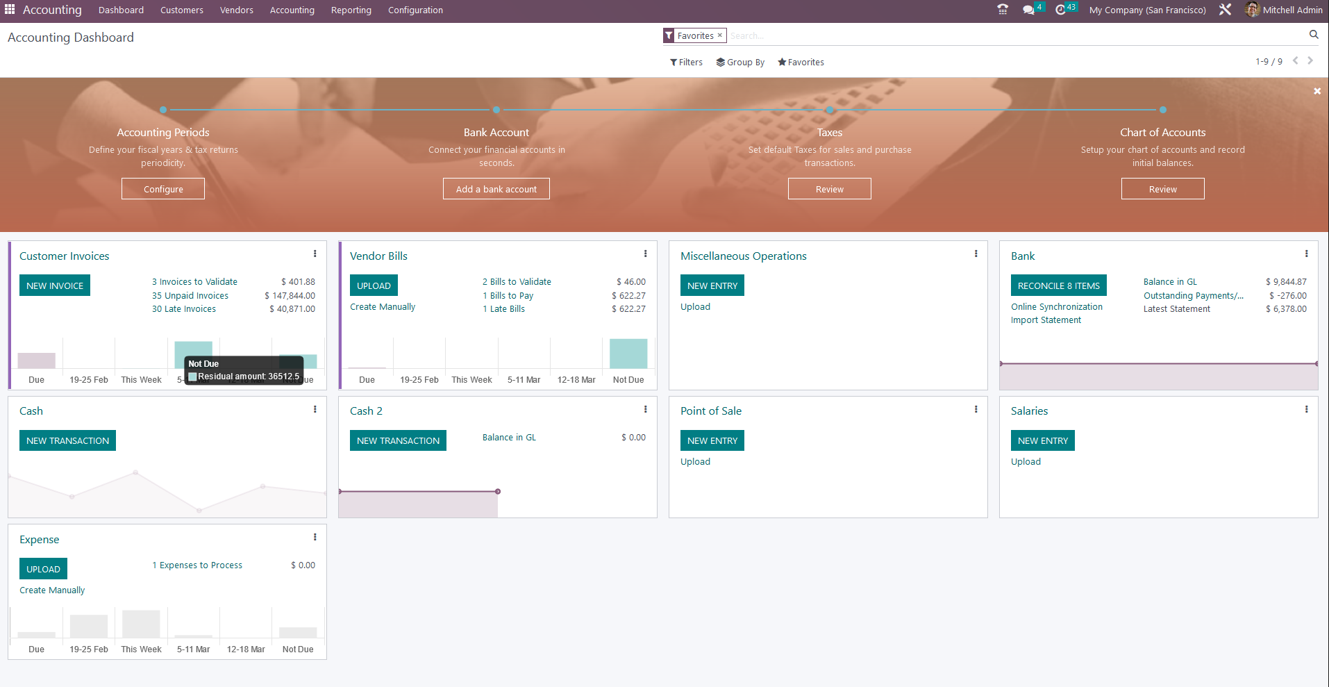 Odoo Accounting Software | Midis